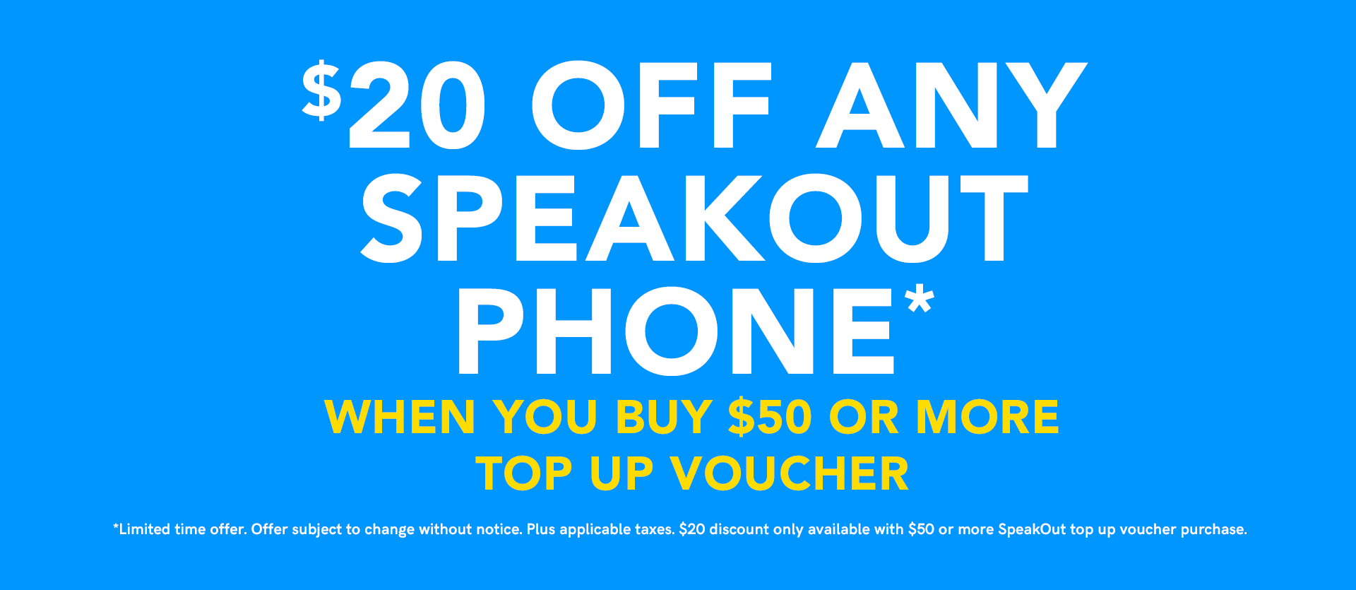 Prepaid Phone Promotions | SpeakOut Wireless