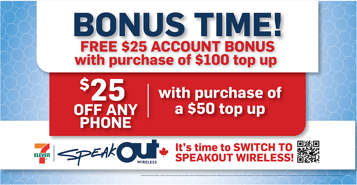 Prepaid Phone Promotions | SpeakOut Wireless
